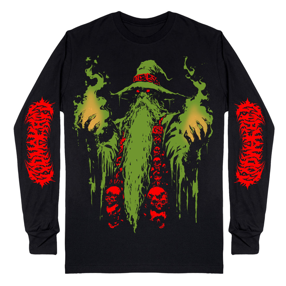 Doom Wizard White Label Classic Unisex Long Sleeve T-Shirt Psychedelic ...